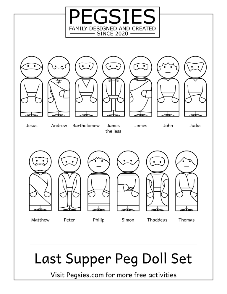 Free Easter Lesson Plan: From The Last Supper Through The Resurrection ...