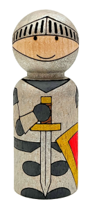Peg Doll Knight: A Tale of Courage and Color - Pegsies
