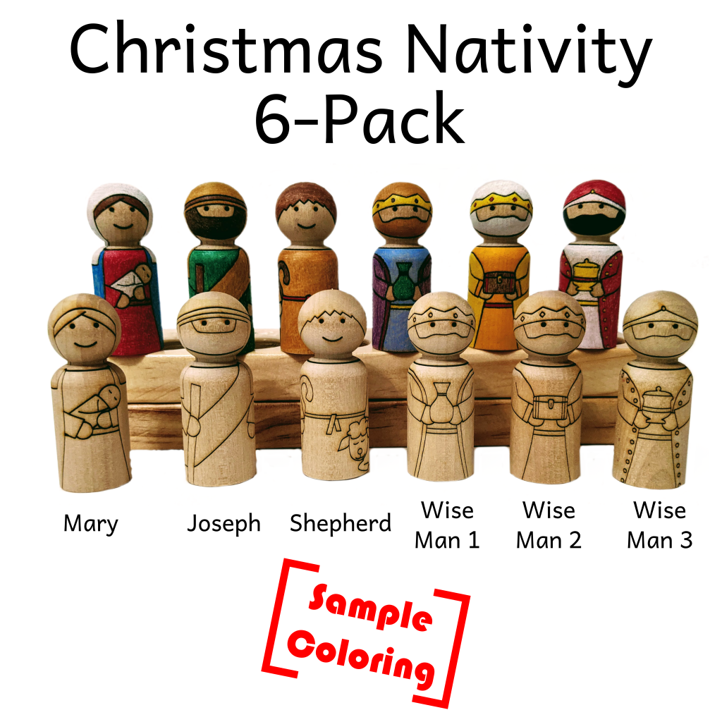 Activity Book - Nativity - Pegsies